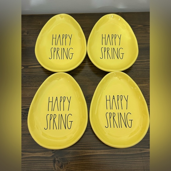 Rae Dunn | Dining | Rae Dunn Happy Spring Plates | Poshmark